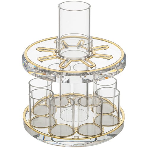 Acrilic Wine Divider 21 Cm With 8 Small Cups – ahuva.com