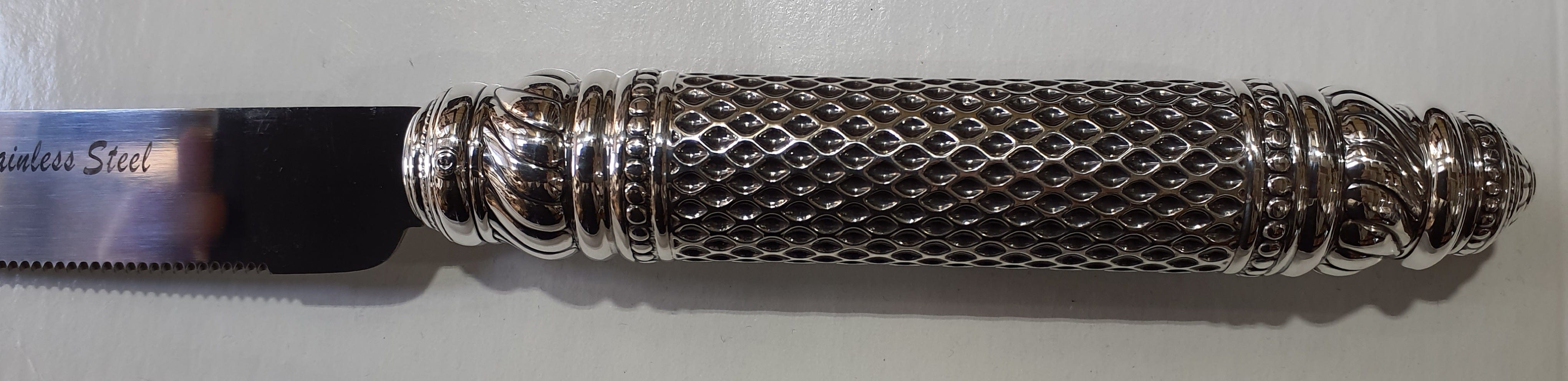 Silver Knife Serrated Assorted Styles – ahuva.com