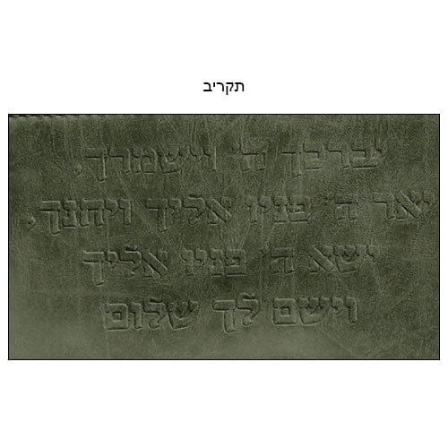 Leather- Like Thermal Tefillin & Tallit Protector Container "tik-taf ...