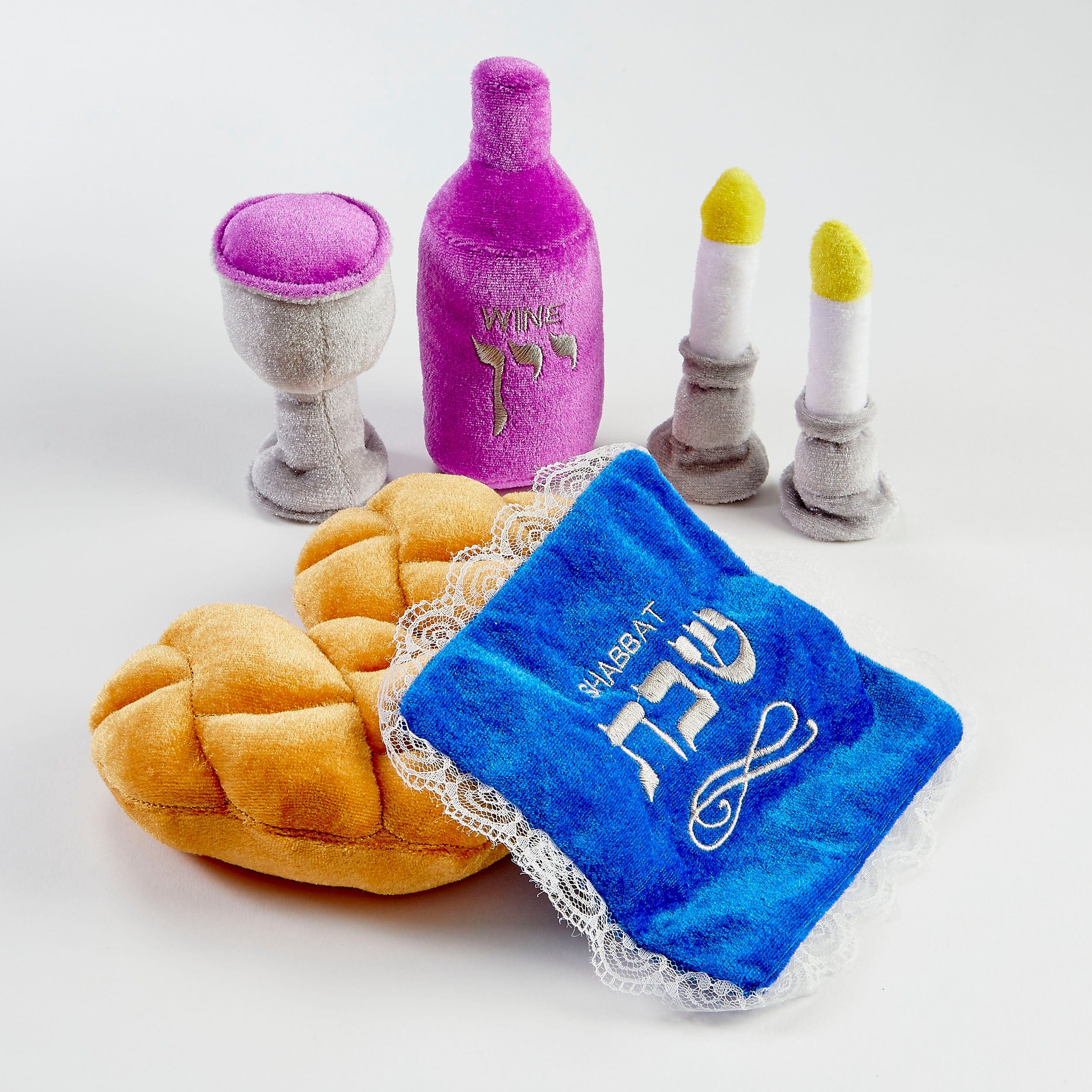 My Soft Shabbat Set™ , Plush, 7pcs, 6", Gift Boxed – ahuva.com