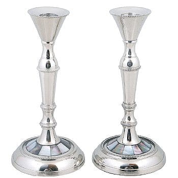 Traditional Aluminum Candlestick Set – ahuva.com