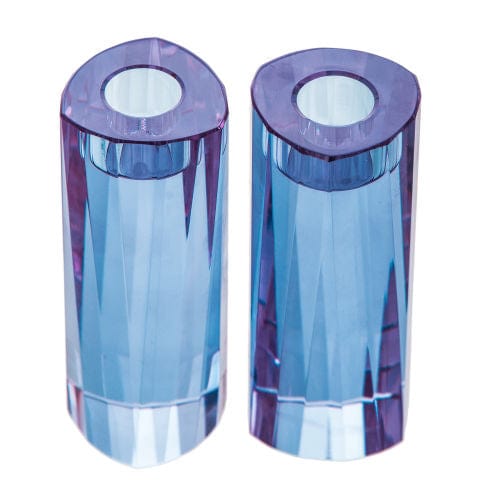 Blue Crystal Candlesticks – ahuva.com