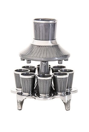 Wine Fountain Smoke-Dark Grey – ahuva.com