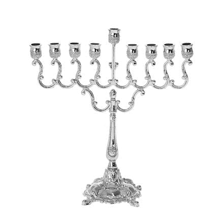 Menorah Silver Plated – ahuva.com