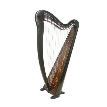 34 String Lever Harp Biblical Harp Instrument – ahuva.com