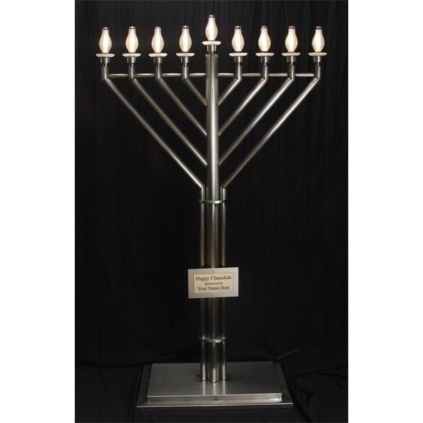 6 Foot Display Electric Display Menorah Banks, Halls, Hotels – ahuva.com