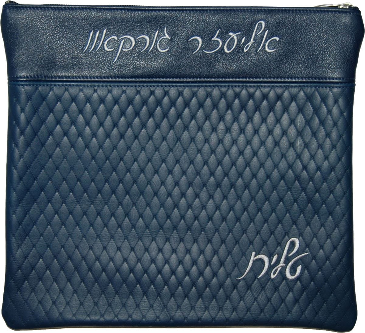 Quilted Ramboo Exotic Leather & Solid Leather 645F-Cobalt – ahuva.com