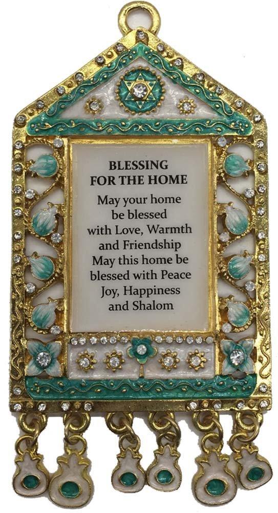 Colorful Jeweled Home Blessing Plaque Collection – ahuva.com