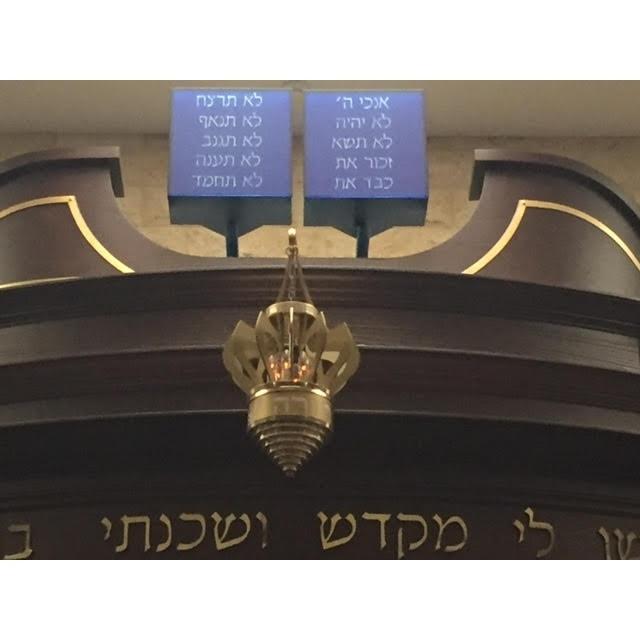 Crown of Torah Eternal Light Ner Tamid - Ner Tamid Light - OrEl – ahuva.com