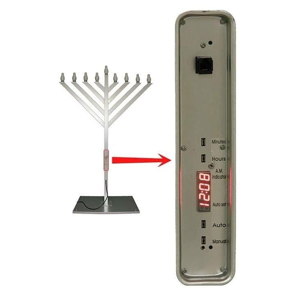 Display Menorah. Electric Outdoor Menorah - Electric Menorah - Menorah ...