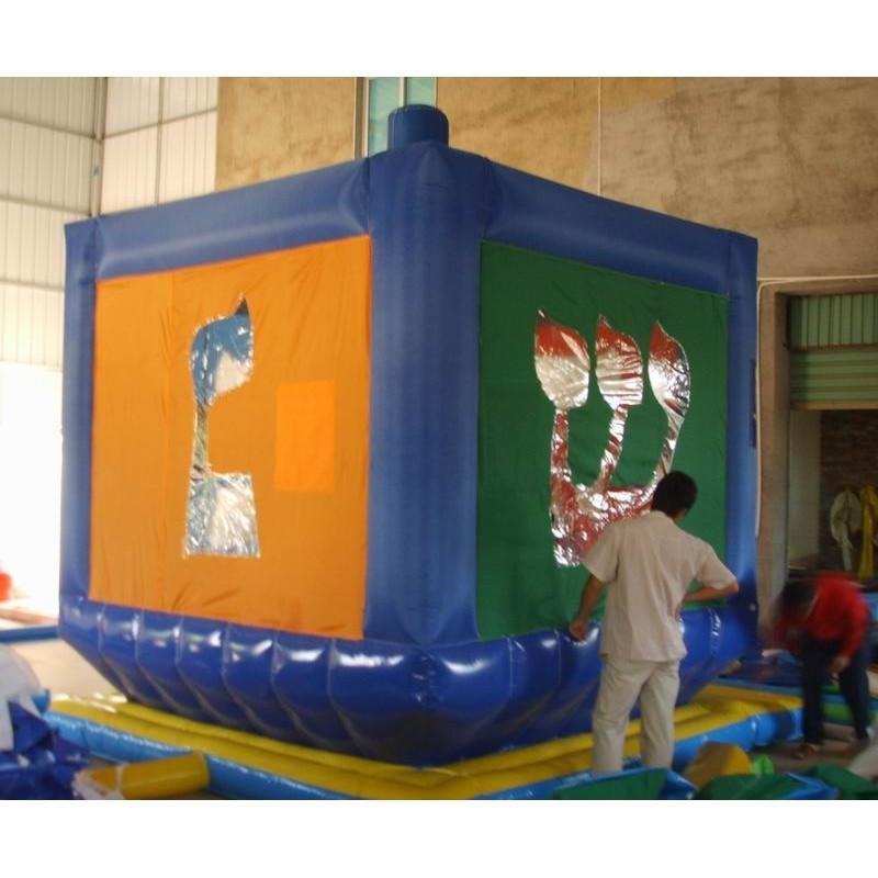 Inflatable Dreidel - Jewish Carnival Jumping Center - Hanukkah for Kids ...