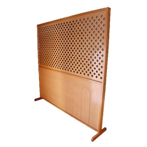 Mehitzah Wood Panel Partition - Diamonds - Furniture - ahuva – ahuva.com