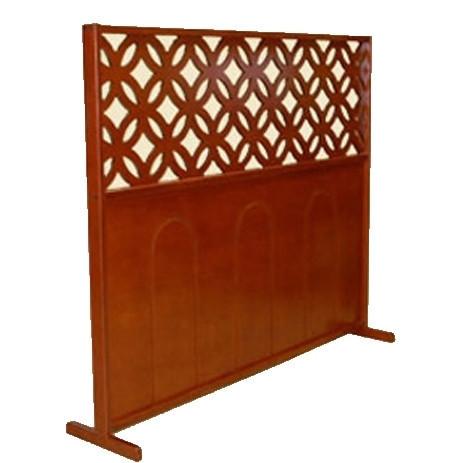 Mehitzah Wood Panel Partition - Elipses - Furniture - ahuva – ahuva.com