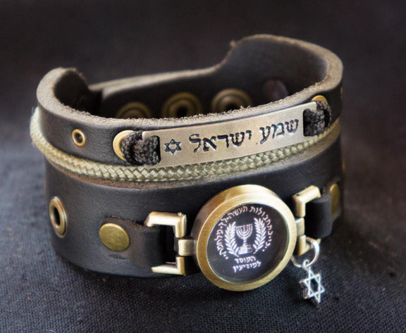 Mossad Bracelet - Israel Secret Service Agency Israeli Spy Bracelet ...