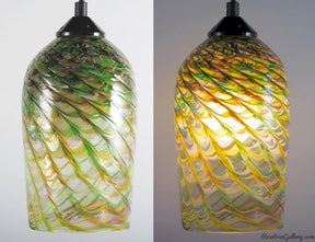Ner Tamid Pendant Eternal Lights Stained Glass Modern Designs – ahuva.com