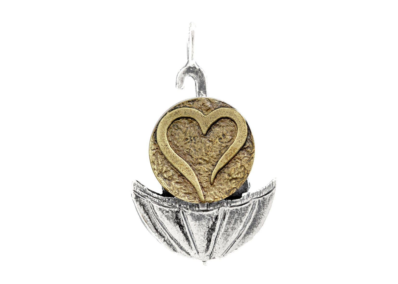 Open Heart Coin Medallion of Israel Necklace – ahuva.com