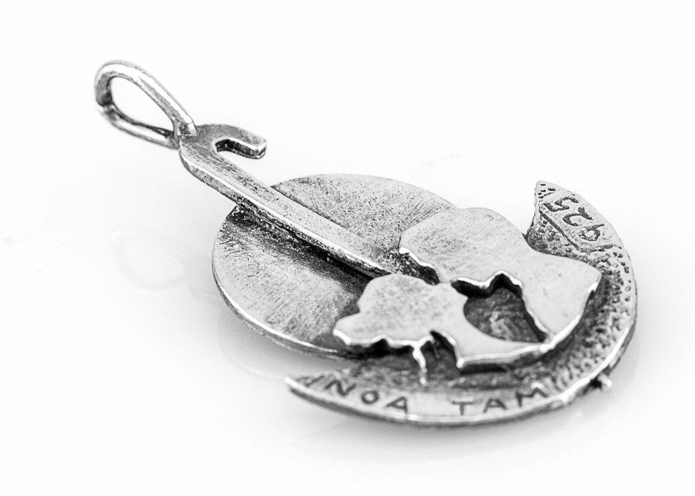 Open Heart Coin Medallion of Israel Necklace – ahuva.com