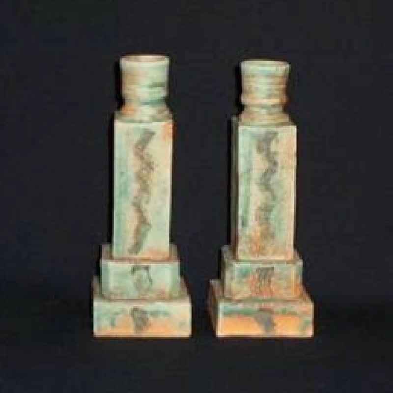 Handcrafted Pottery - Pillar Candlesticks – ahuva.com