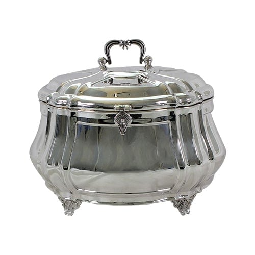 Silver Etrog Box - Handle - Sukkot - Hadad Bros – ahuva.com