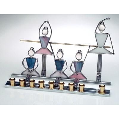 Sports Menorahs - Choose Sport Menorah - Modern Menorah - Susan F ...