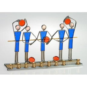 Sports Menorahs - Choose Sport Menorah - Modern Menorah - Susan F ...