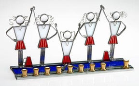 Sports Menorahs - Choose Sport Menorah - Modern Menorah - Susan F ...