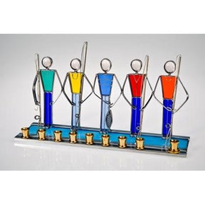 Sports Menorahs - Choose Sport Menorah - Modern Menorah - Susan F ...