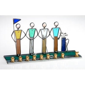 Sports Menorahs - Choose Sport Menorah - Modern Menorah - Susan F ...