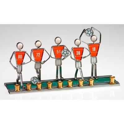 Sports Menorahs - Choose Sport Menorah - Modern Menorah - Susan F ...