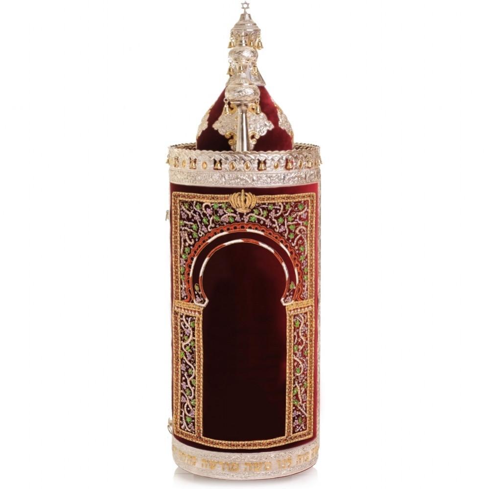 Torah Case - Moroccan Sephardic Torah Case - Torah Covers - Paroches ...