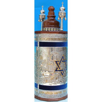 Torah Case - Pure Silver and Israel Design - Simchat Torah - HaiBros ...